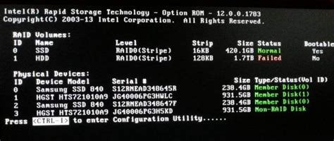 Intel RAID Failed Broken On Windows Repaired Driver Easy