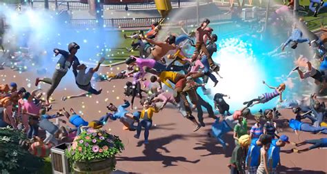 planet coaster s crashes look like great fun even for park guests pc