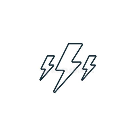 Energy Icon Monochrome Simple Sign From Core Values Collection Stock Vector Illustration Of