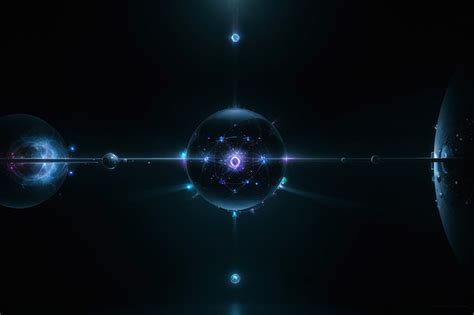 Premium Ai Image Quantum Particles Synthesis