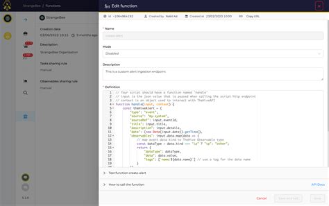 Thehive V51 New Features