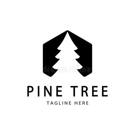 Simple Pine Or Fir Tree Logoevergreenfor Pine Forestadventurers