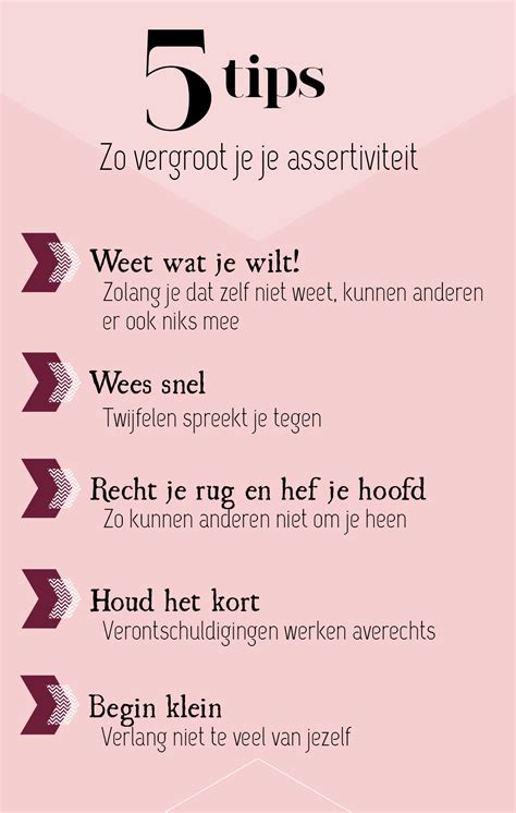 Zo Vergroot Je Je Assertiviteit 5 Tips Assertiviteit Beste