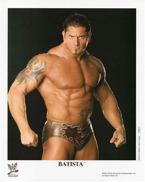 Batista Wwe Promo Photo