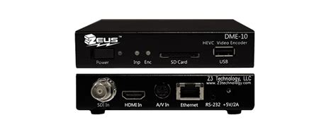 Z3 Technology Announces New Compact Hd Hevc Video Encoder Unmanned