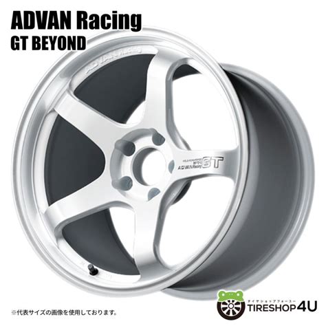 Advan 4本購入で送料無料 Racing Gt Beyond 17x80j 51143 45 Rww レーシングホワイト 新品