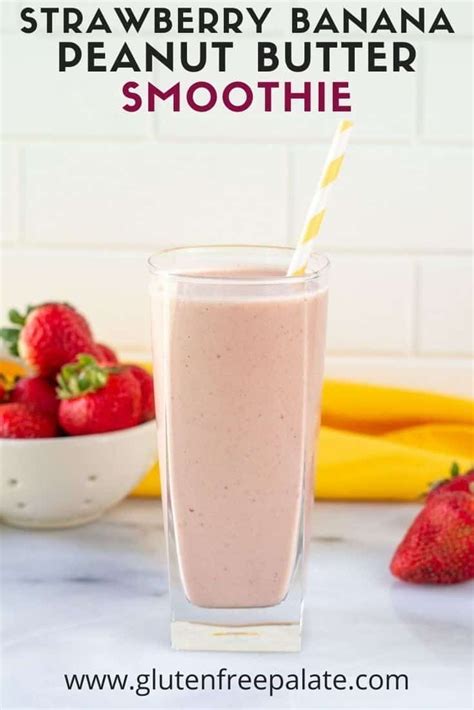 Strawberry Peanut Butter Smoothie Artofit