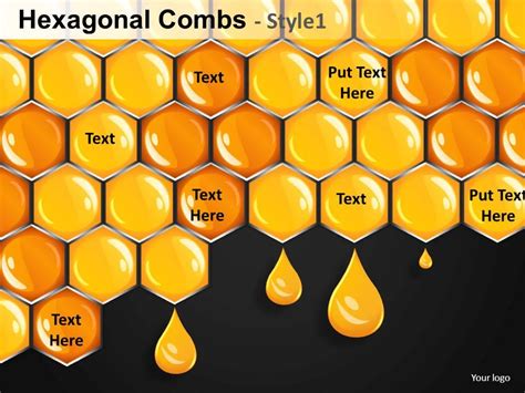 Hexagonal Combs Style 1 Powerpoint Presentation Slides DB Presentation PowerPoint Images