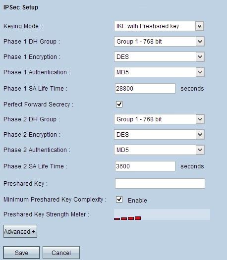 Configuration Of Gateway To Gateway VPN On RV RV RV G And RV VPN Routers Cisco