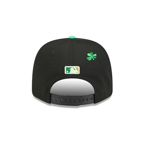 New Era 9seventy San Diego Padres St Patricks Day 2026 Stretch Snapback Hat Black Kelly Green