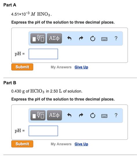Solved In Addition To The Acid Dissociation Constant Ka