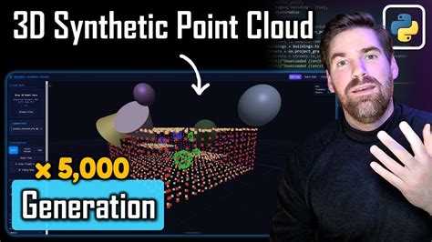 hot to generate synthetic 3d point cloud rooms with labels python