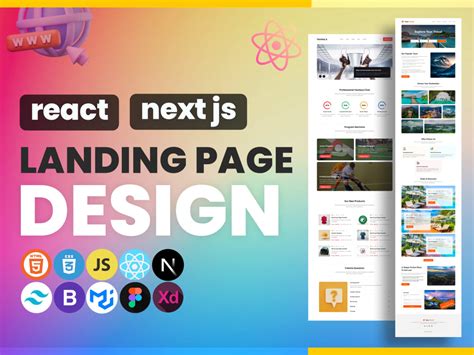 Professional Landing Page With React Next Js And Tailwind CSS Upwork