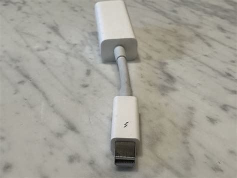 Apple Thunderbolt To Firewire Adapter White Reverb