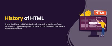 History Of Html The Journey Of Webs Language