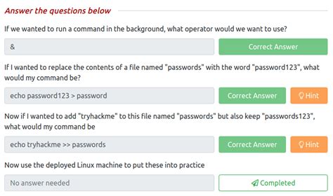 Tryhackme Linux Fundamentals Part 1