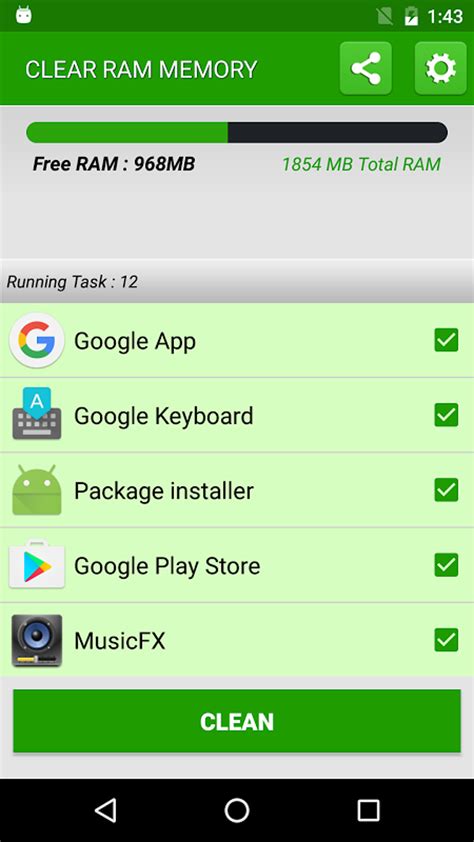 Android için Clean RAM Memory APK İndir