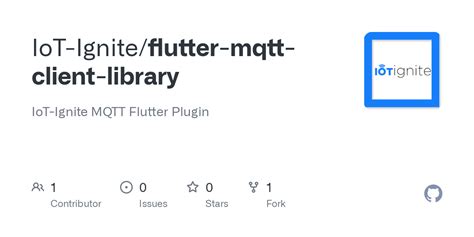GitHub IoT Ignite Flutter Mqtt Client Library IoT Ignite MQTT Flutter Plugin