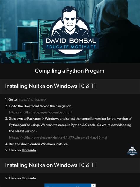 installing nuitka pdf