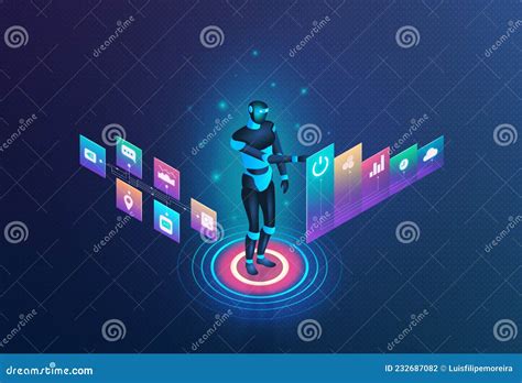 Rpa Robotic Process Automation Concept Computer Robotic Process Automatisation Royalty Free