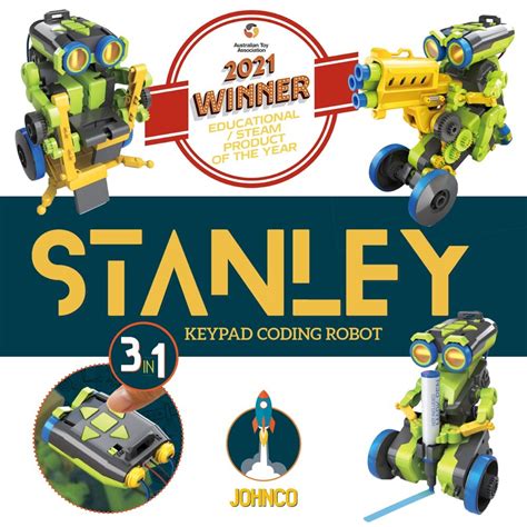 Stanley 3 In 1 Keypad Coding Robot Makes Coding Fun And Easy