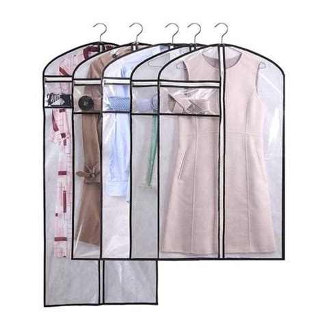 Clear Zippered Garment Bags The One