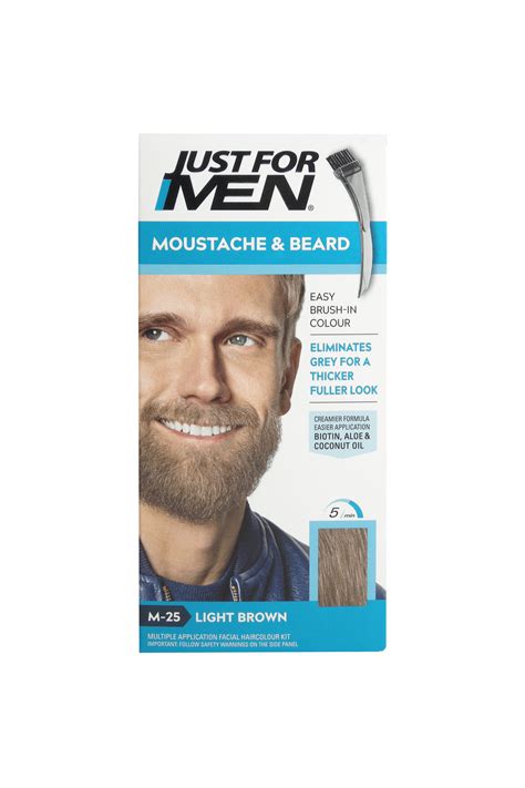 Just For Men M25 Light Brown Beard Dye Allcures