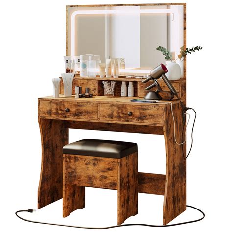Ironck Vanity Desk Set