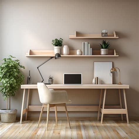 Premium Ai Image Photo Of A Workspace Ai Generated