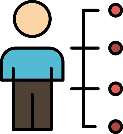 Factory Industry Landscape Pollution Abstract Flat Color Icon Template