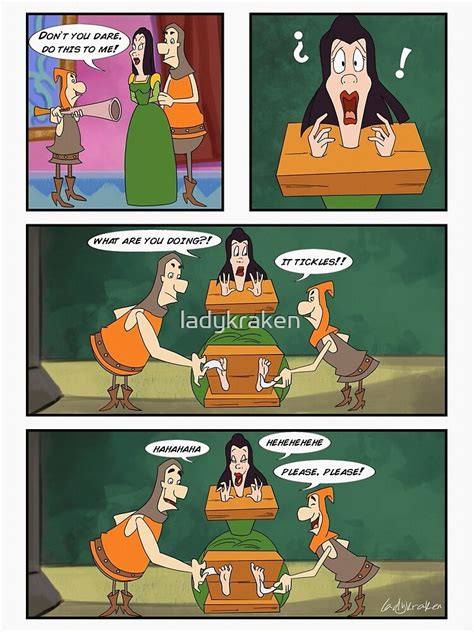 Lady Tickle Torture Comic Art Print For Sale By Ladykraken Redbubble