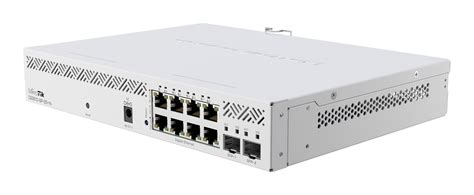 Δικτυακά Switch Poe Managed Mikrotik Css610 8p 2s In 8xgigabit 2xsfp 8x Poe 802