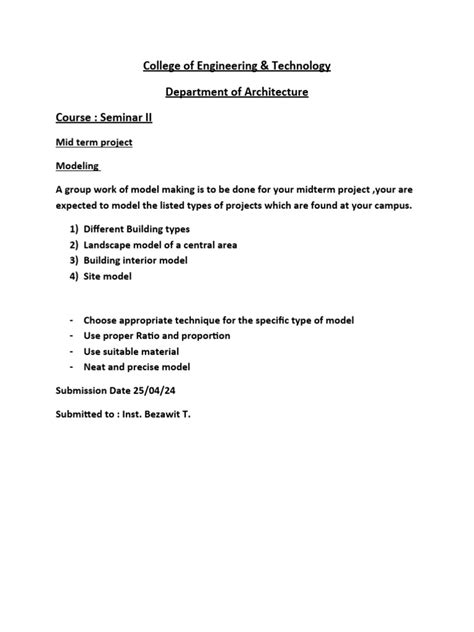 Mid Term Project Pdf