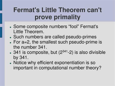 Ppt Computational Number Theory Powerpoint Presentation Free