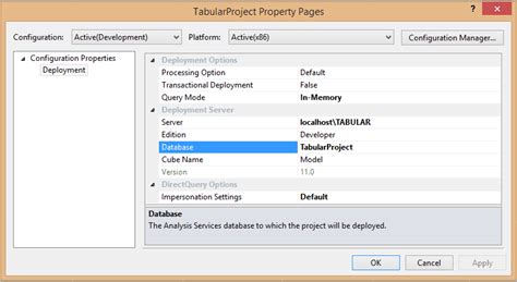 Applying Configurations To The Tabular Model With Ms Build 3cloud