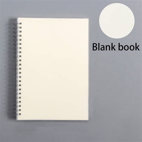 Spiral Book Coil Notebook Sketchbook For School Supplies Etsy