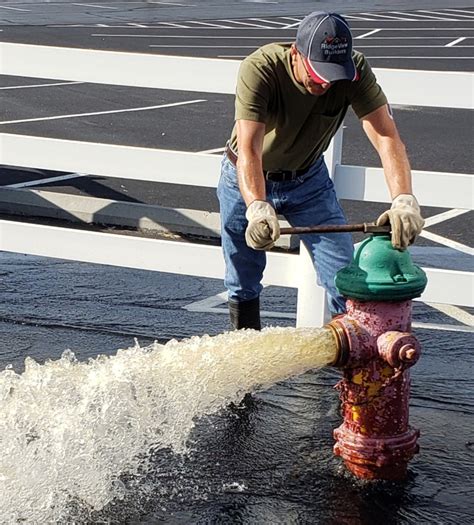 Hydrant Flushing Village Of Ripley