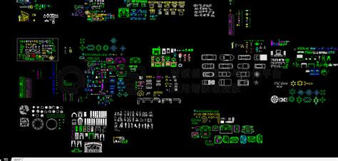 Cad建筑平面图 装修cad图块大全 设计图免费下载 Dwg格式 编号41319280 千图网