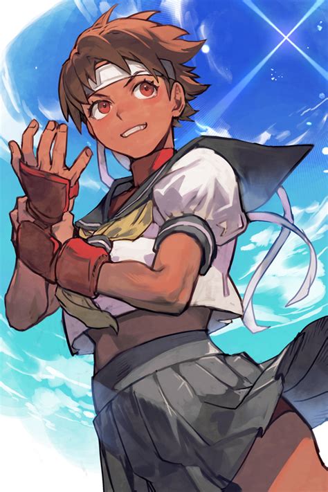 Kasugano Sakura Street Fighter Drawn By Hungry Clicker Danbooru