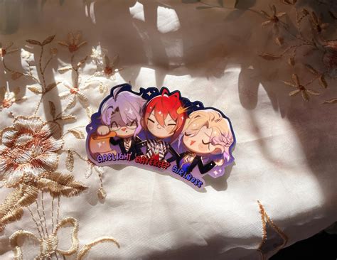 Twisted Wonderland Twst Azul Riddle Vil [vinyl Sticker] Etsy