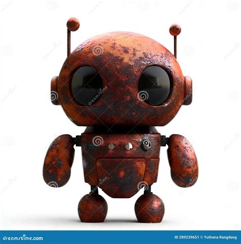 Iron Rust Robot Generate By Ai Stock Illustration Illustration Of Costume Head 289239651