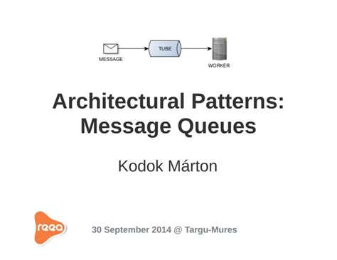 Arhitectural Patterns Message Queues Beanstalkd Ppt
