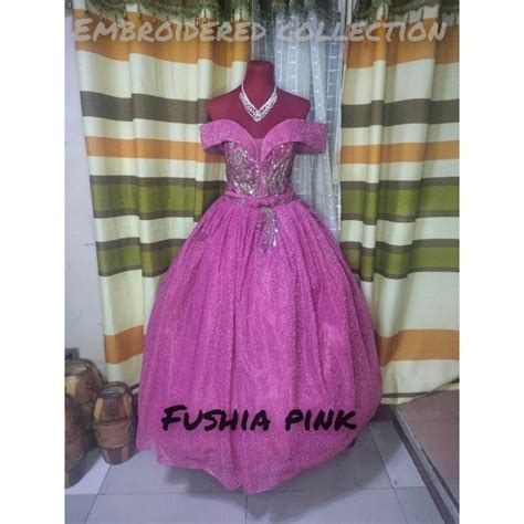 Ball Gown For Js Promdebut Gown Shopee Philippines