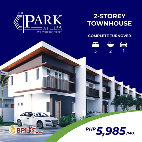 The Park At Lipa Brgy Bolbok Lipa City Batangas Lipa City