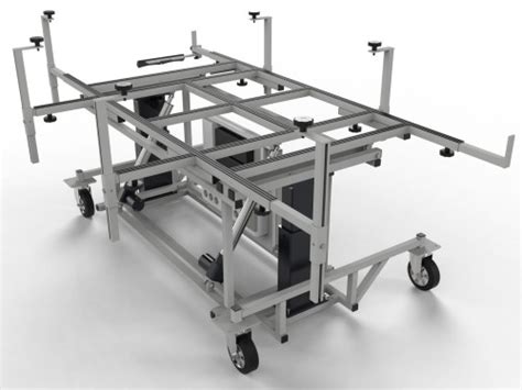 Tilting Assembly Table 90° For Prefabrication Of Electrical And Control