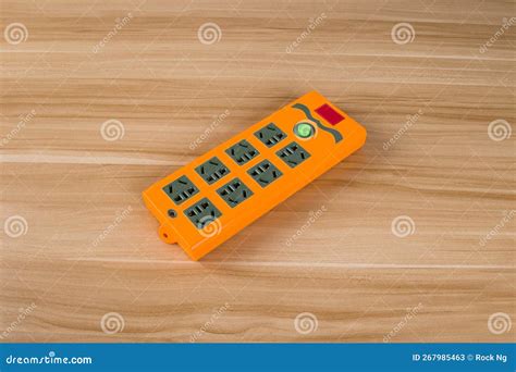 Multi Functional Multi Hole Position Socket Board With Switch Stock Image Image Of Appliance