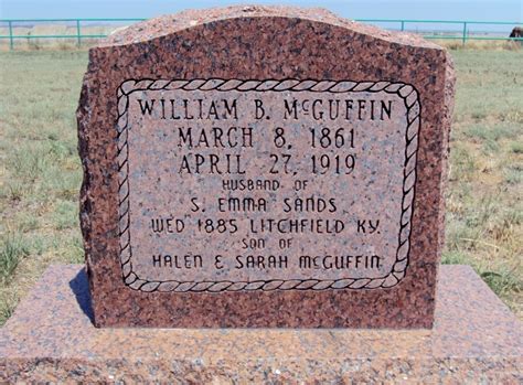 William Beriah Mcguffin 1861 1919 Find A Grave Memorial