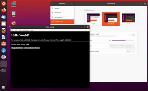 Bug NativeTheme ThemeSource Dark Does Not Work On Ubuntu Issue Electron
