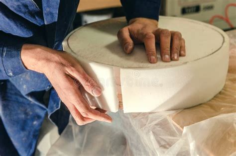 Making Upholstered Furniture Preparing A Seat For A Bar Stool