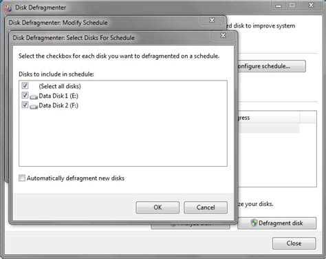 How Windows 7 Defrag Schedule Work Windows 7 Forums